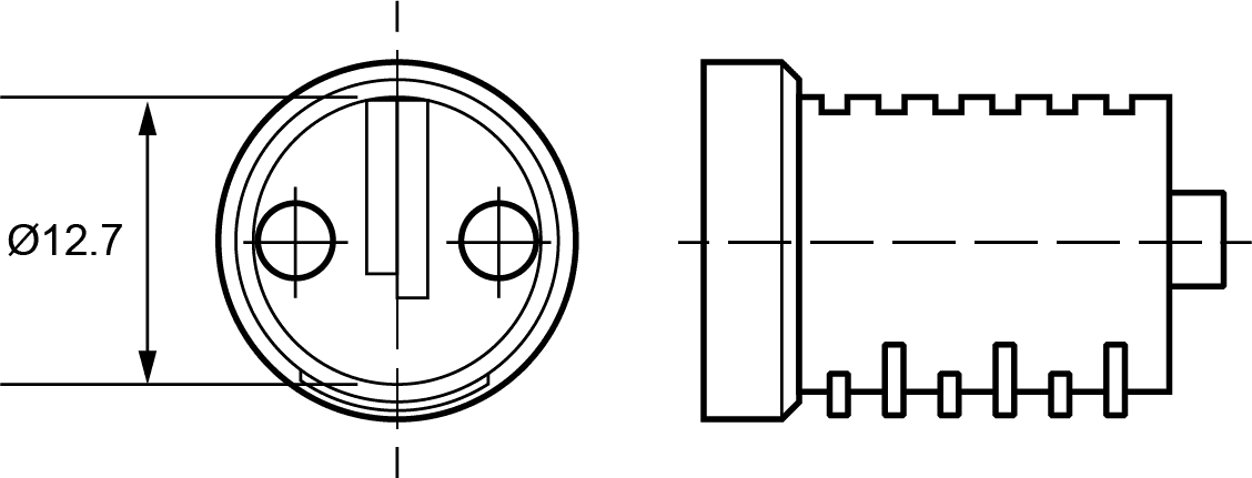 12.7mm Barrel | Cylinder | Barrels
