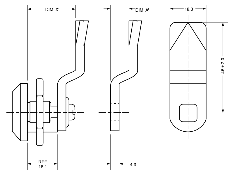 Cams for IP rated locks | Water Resistant Lock Cams | Euro-Locks Poland