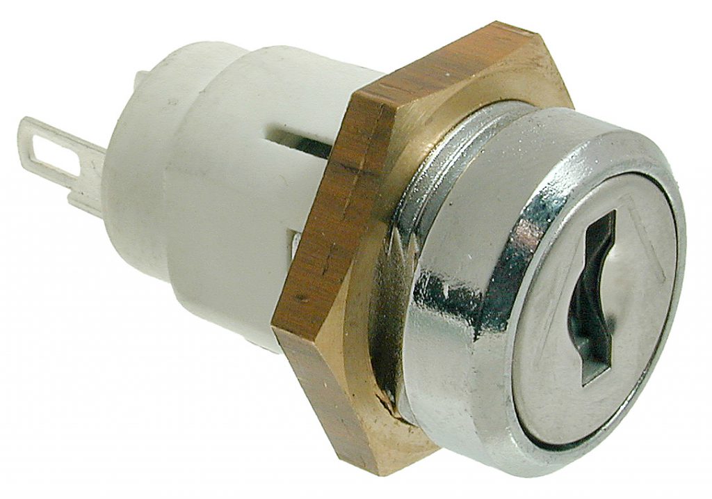 Mini Inline Key Switch Single Pole 2916 | Key Switches