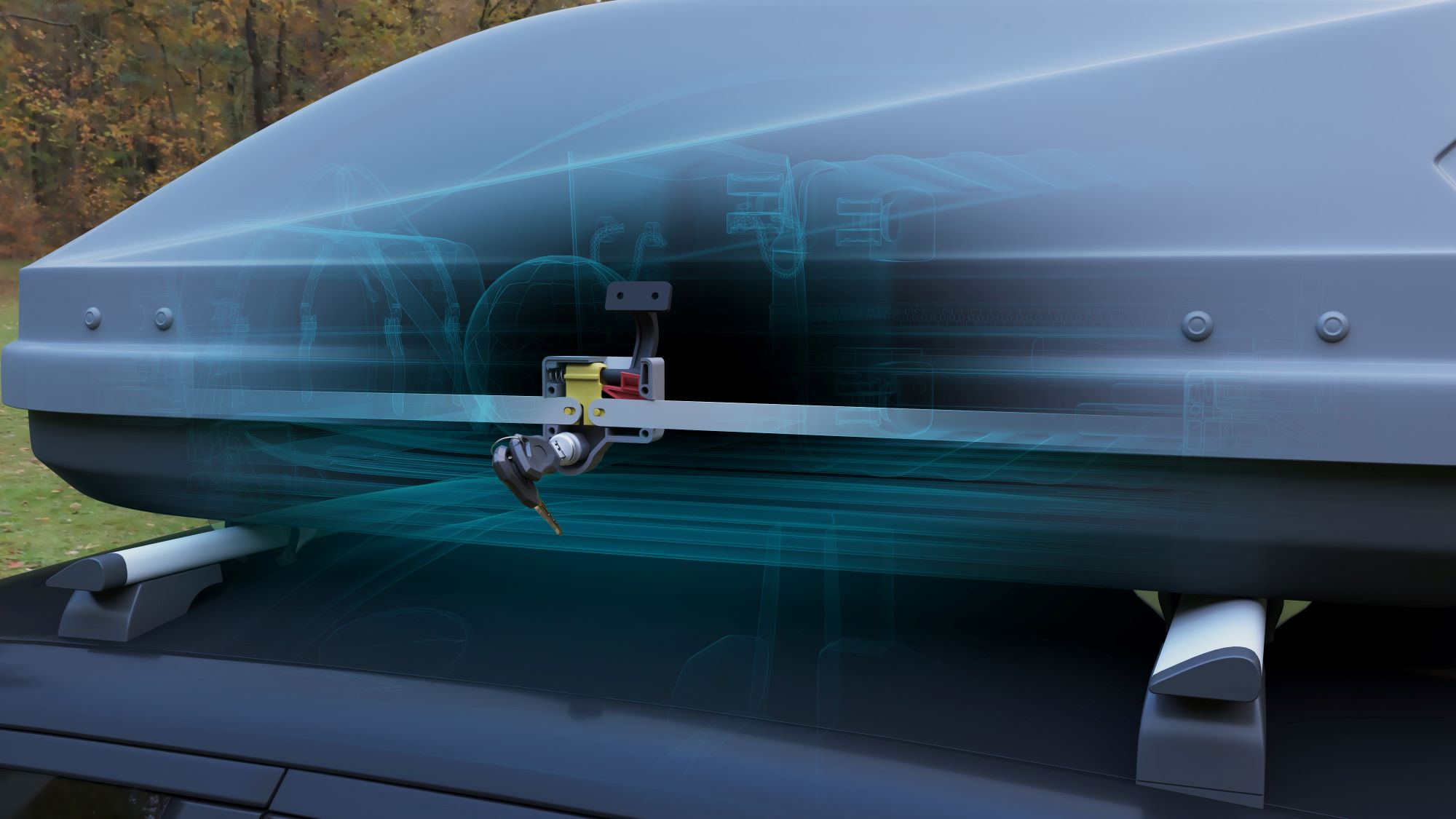 Omnis Roof Box Lock - Euro Locks Nederland