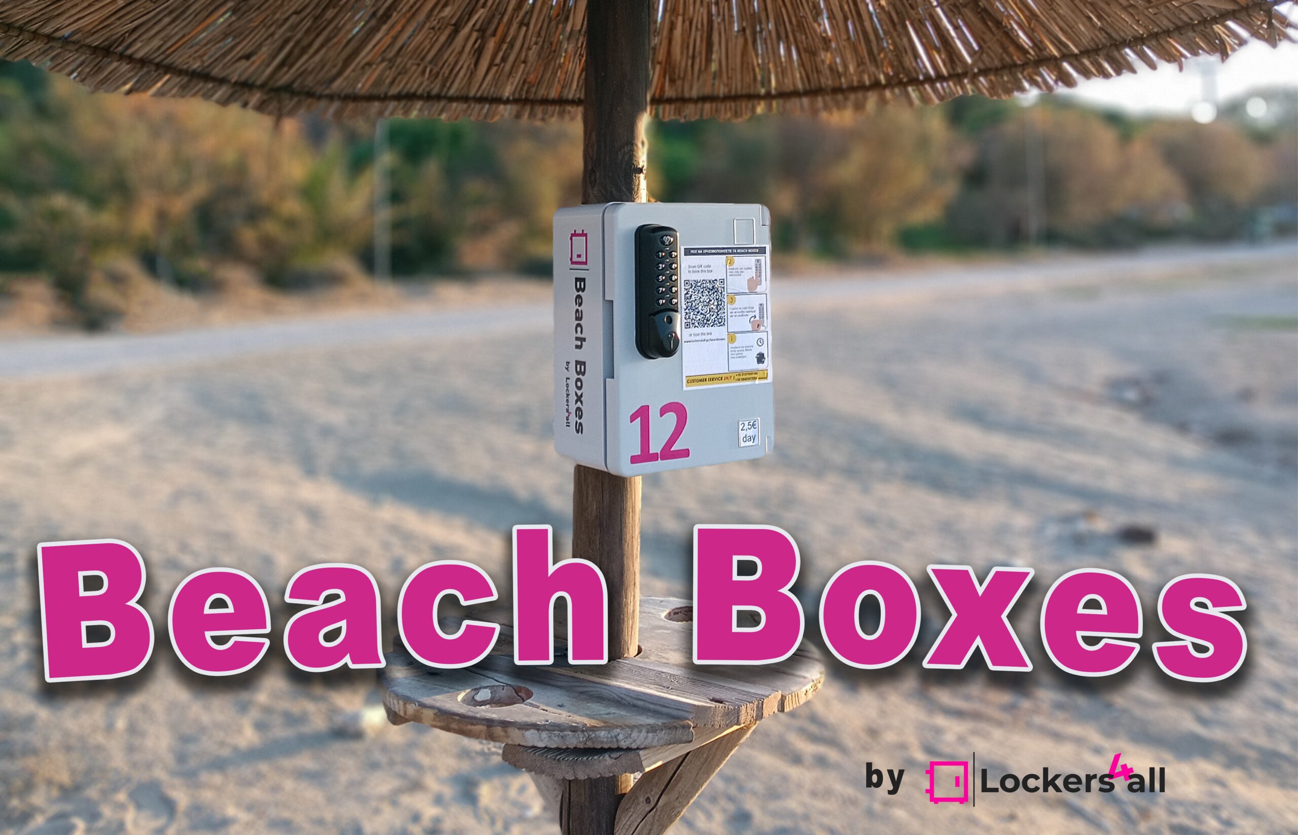 Zenith Lock Secures Beach Boxes Across Greece - Euro-Locks